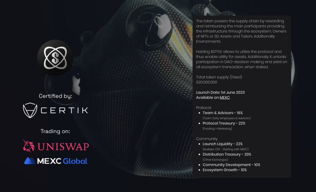 STYLE Protocol (STYLE): An Overview and Purchase Guide! | COINOTAG NEWS